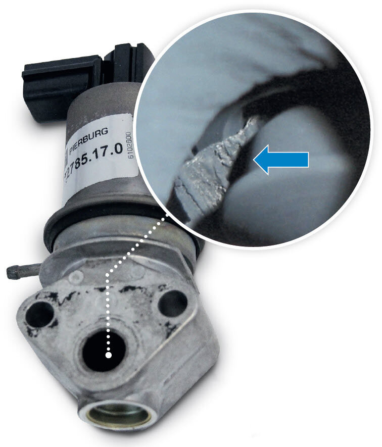 Identifying EGR faults due to foreign bodies | Motorservice